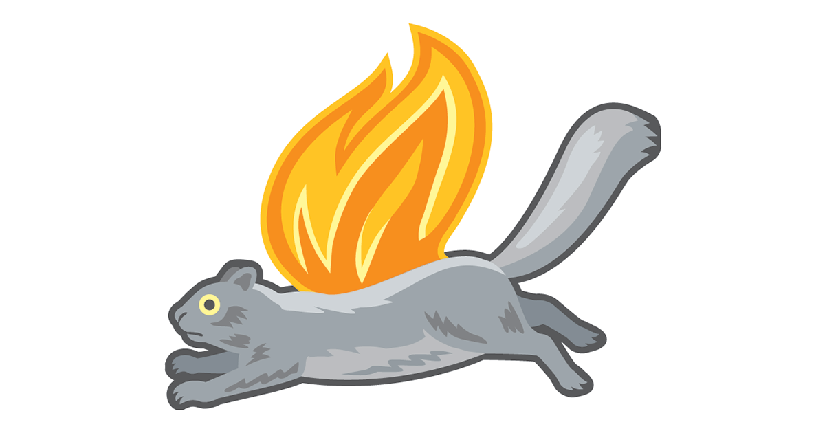 Oh Burn Squirrel Meme